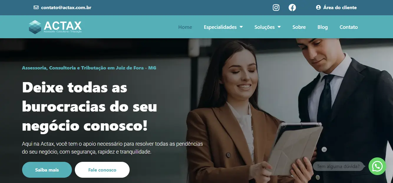 Contabilidade em Juiz de Fora - MG | ACTAX